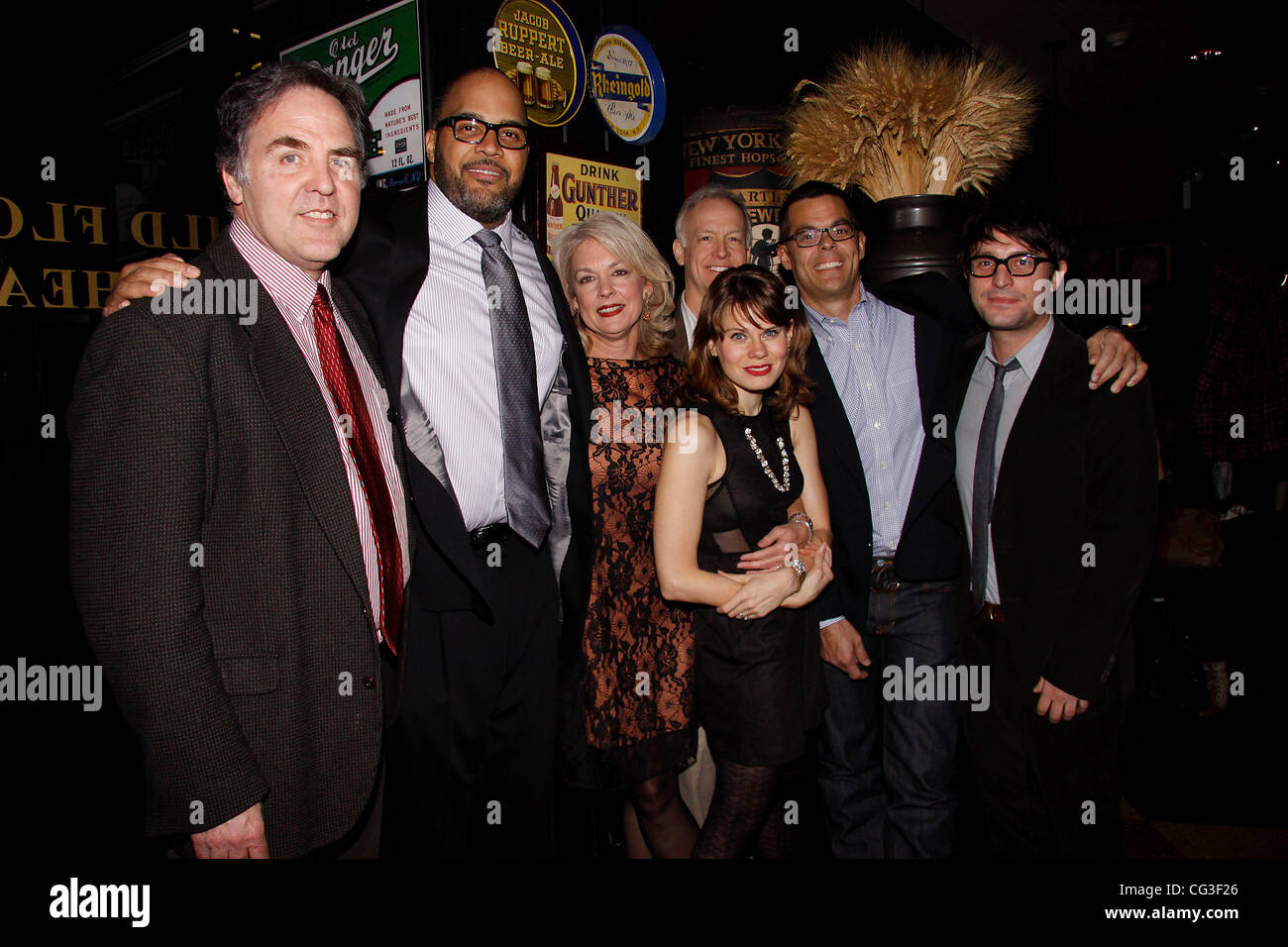 Tim Sanford, Victor Williams, Michele Pawk, Reed Birney, Celia Keenan ...
