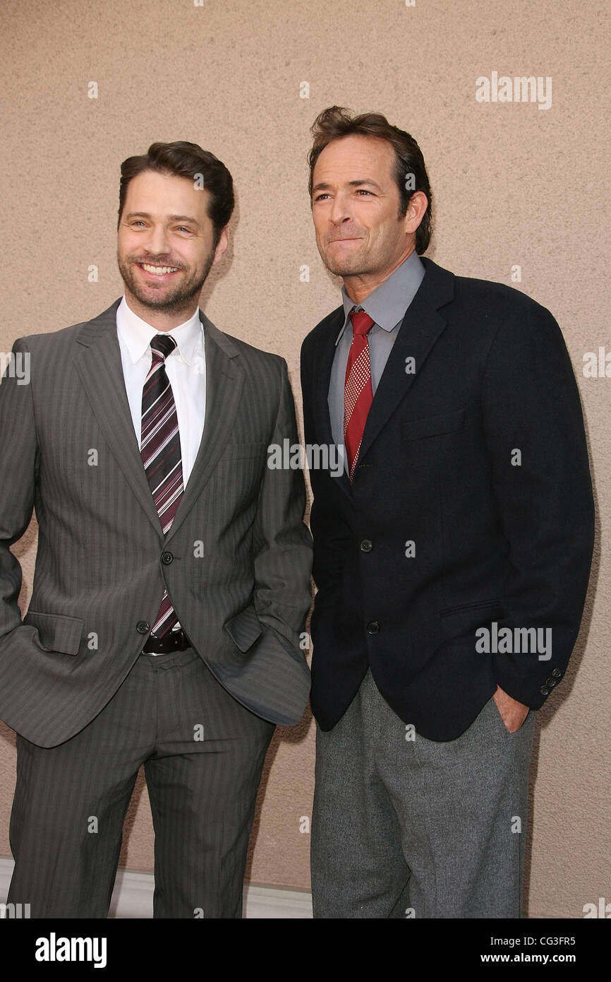 Jason Priestley and Luke Perry Hallmark Channel's Winter 2011 TCA held ...