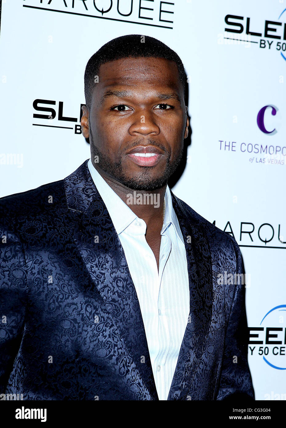 50 Cent, real name Curtis Jackson, celebrates the release of his Sleek ...