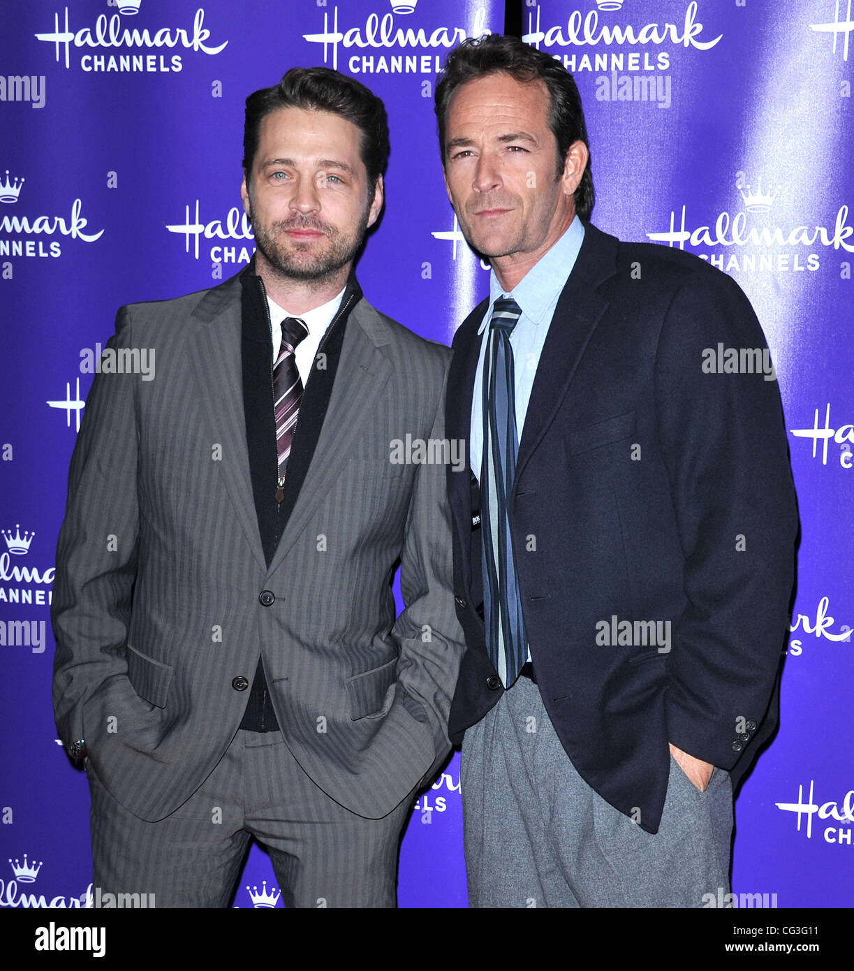 Jason Priestley and Luke Perry Hallmark Channel's Premiere Evening Gala ...