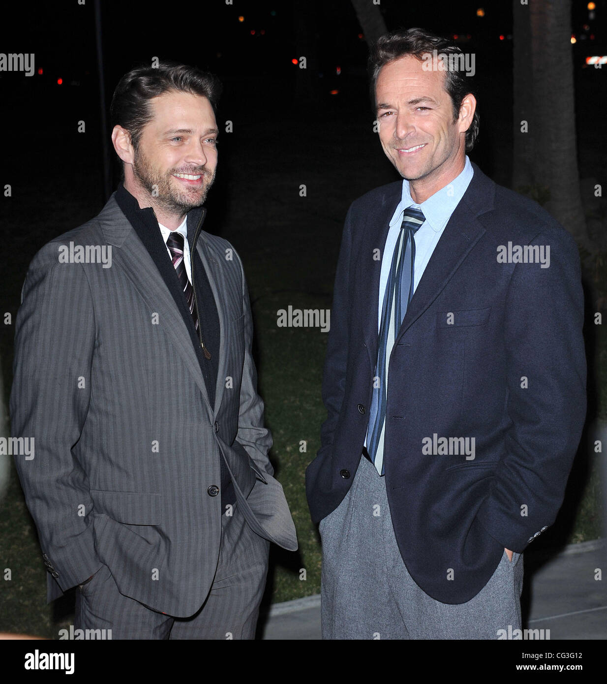 Jason Priestley and Luke Perry Hallmark Channel's Premiere Evening Gala ...