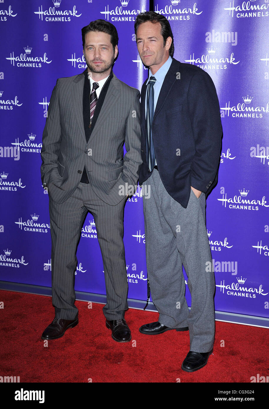 Jason Priestley and Luke Perry Hallmark Channel's Premiere Evening Gala ...