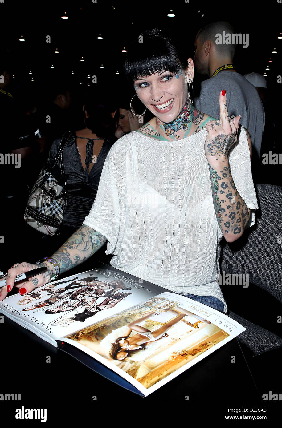 Michelle 'Bombshell' McGee Adult Entertainment Expo, held at the Sands ...