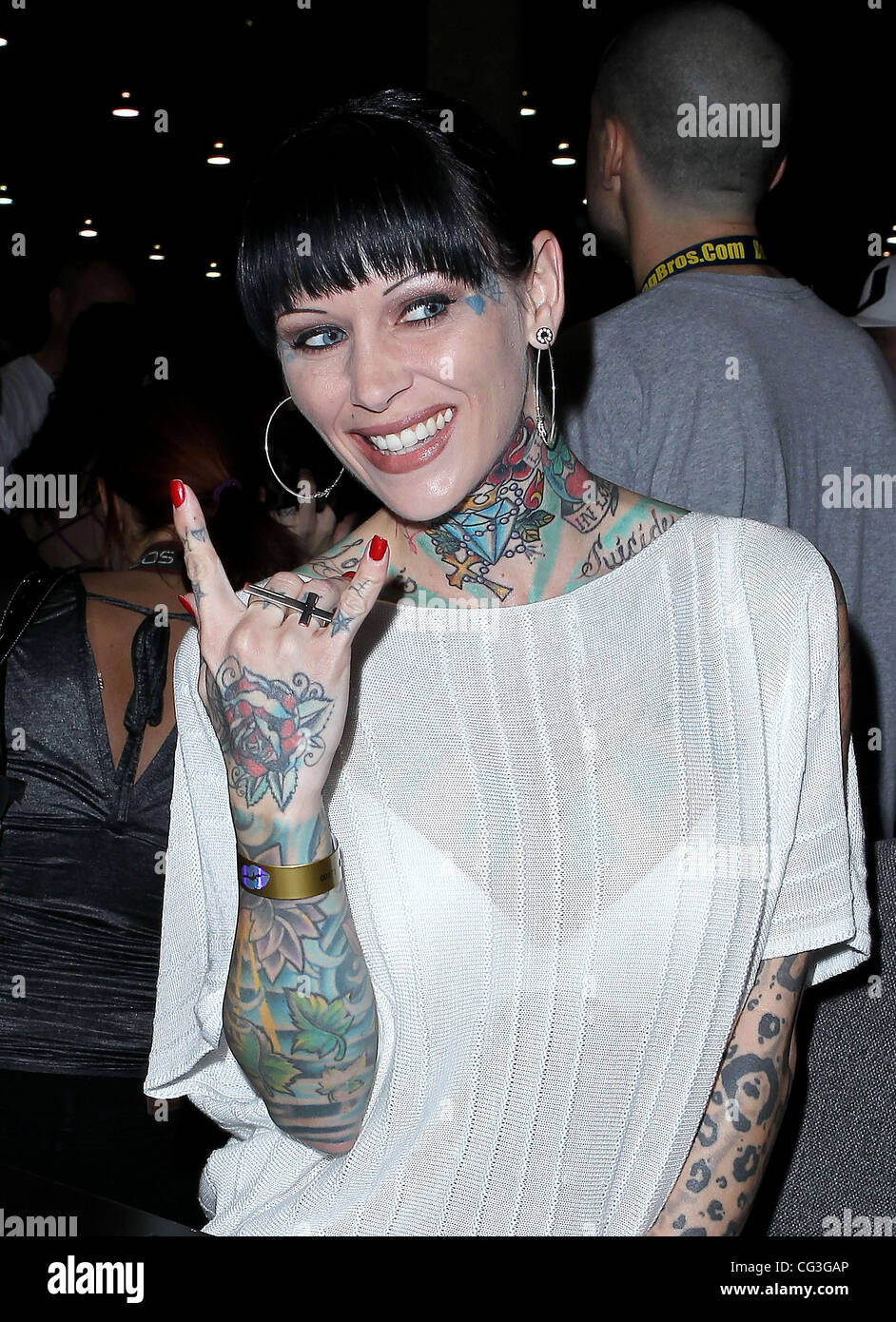 Michelle 'Bombshell' McGee Adult Entertainment Expo, held at the Sands ...