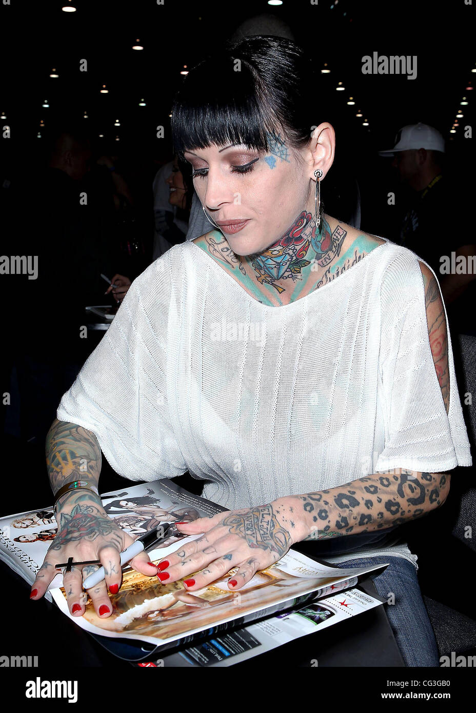 Michelle 'Bombshell' McGee Adult Entertainment Expo, held at the Sands ...