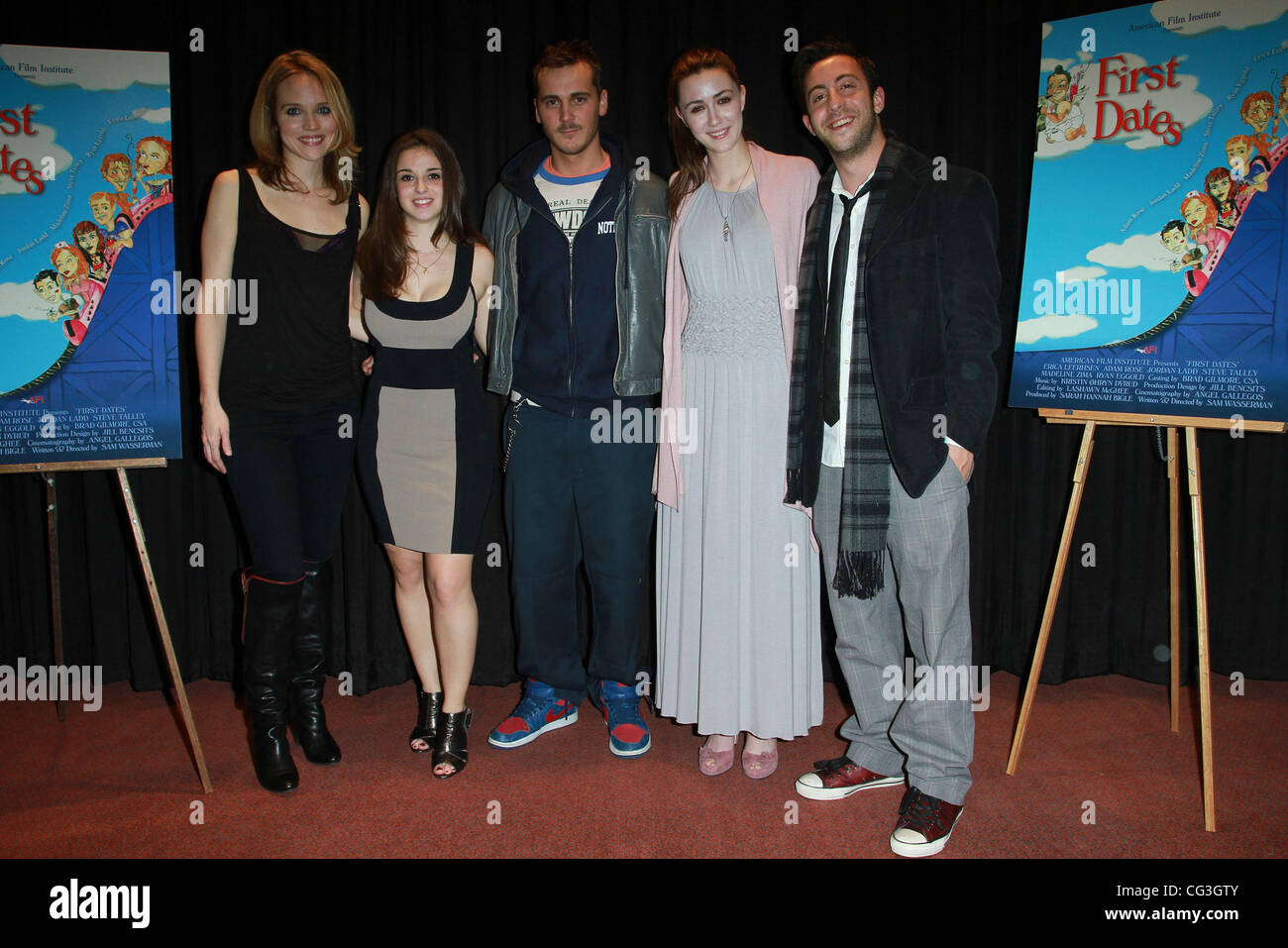 Erica Leerhsen, Steve Talley, Madeline Zima and Adam Rose 'First Date ...