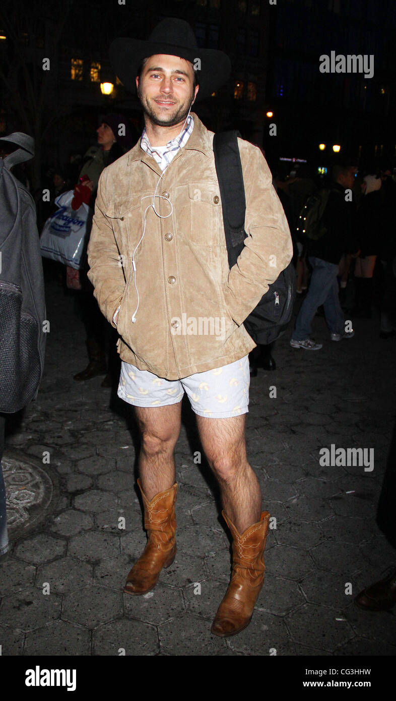 The 10th Annual New York City No Pants Subway Ride Where Hundreds Of