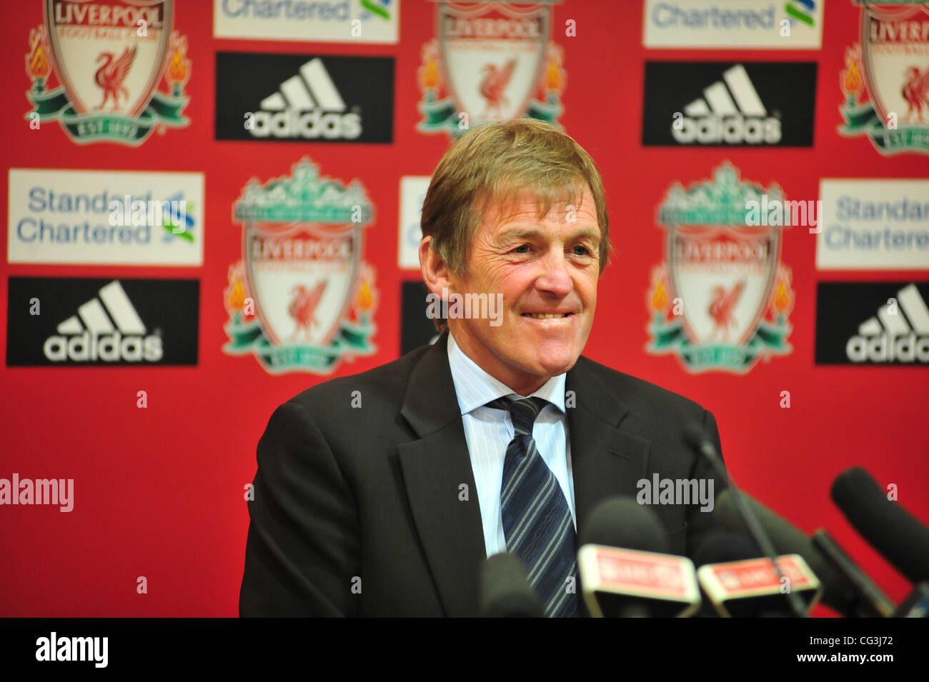 Kenny Dalglish Liverpool Manager High Resolution Stock Photography and ...