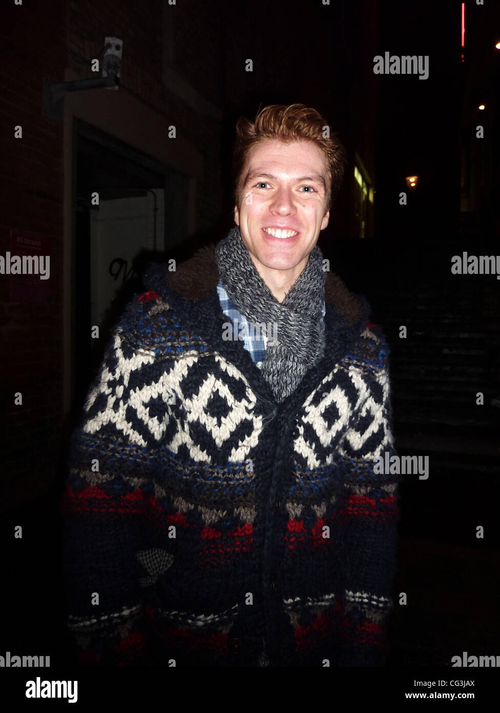 Stephen Webb after his performance in 'Legally Blonde' at The Savoy ...