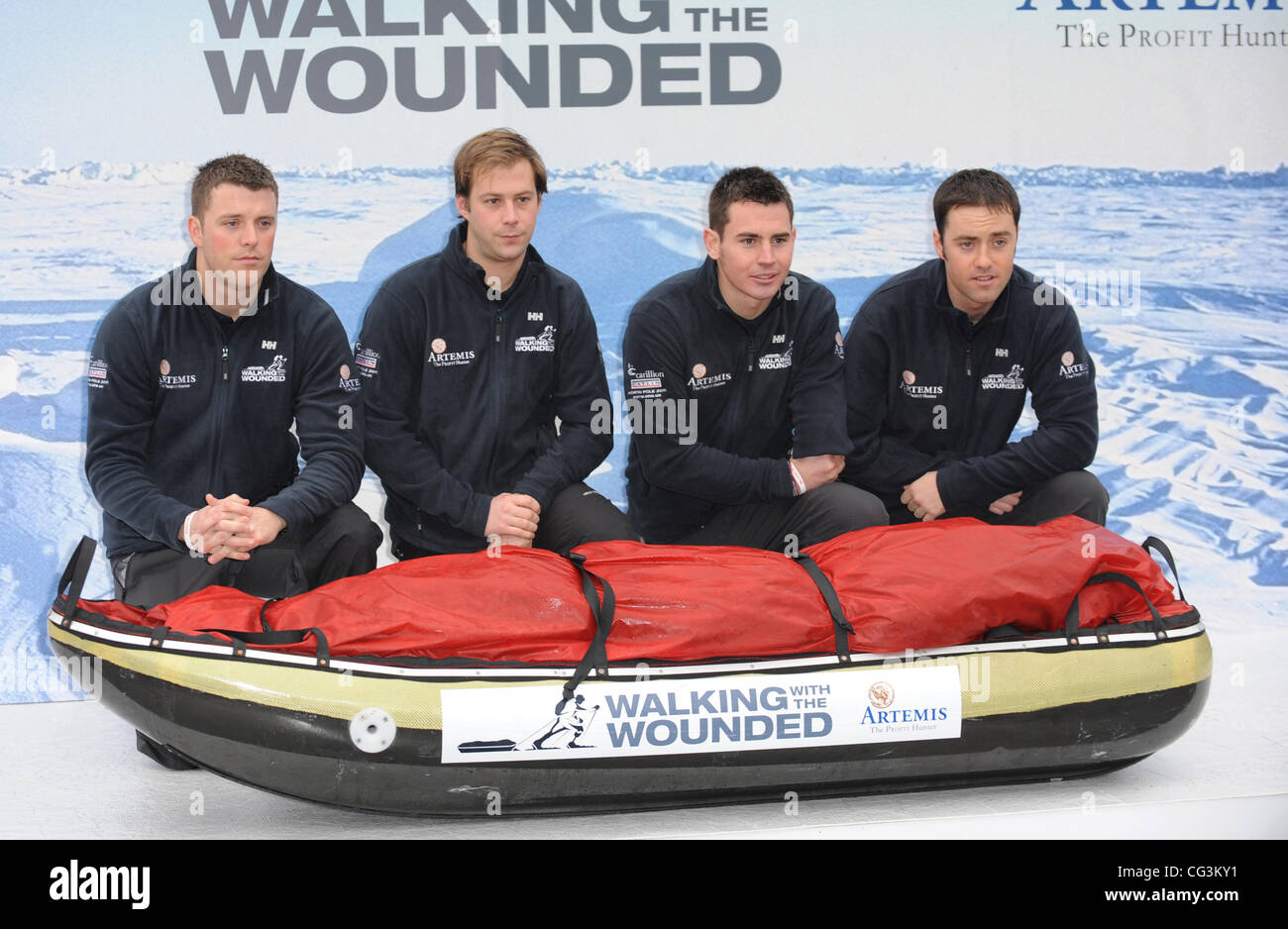 Steve Young, Guy Disney, Jaco Van Gass and Martin Hewitt Walking with ...