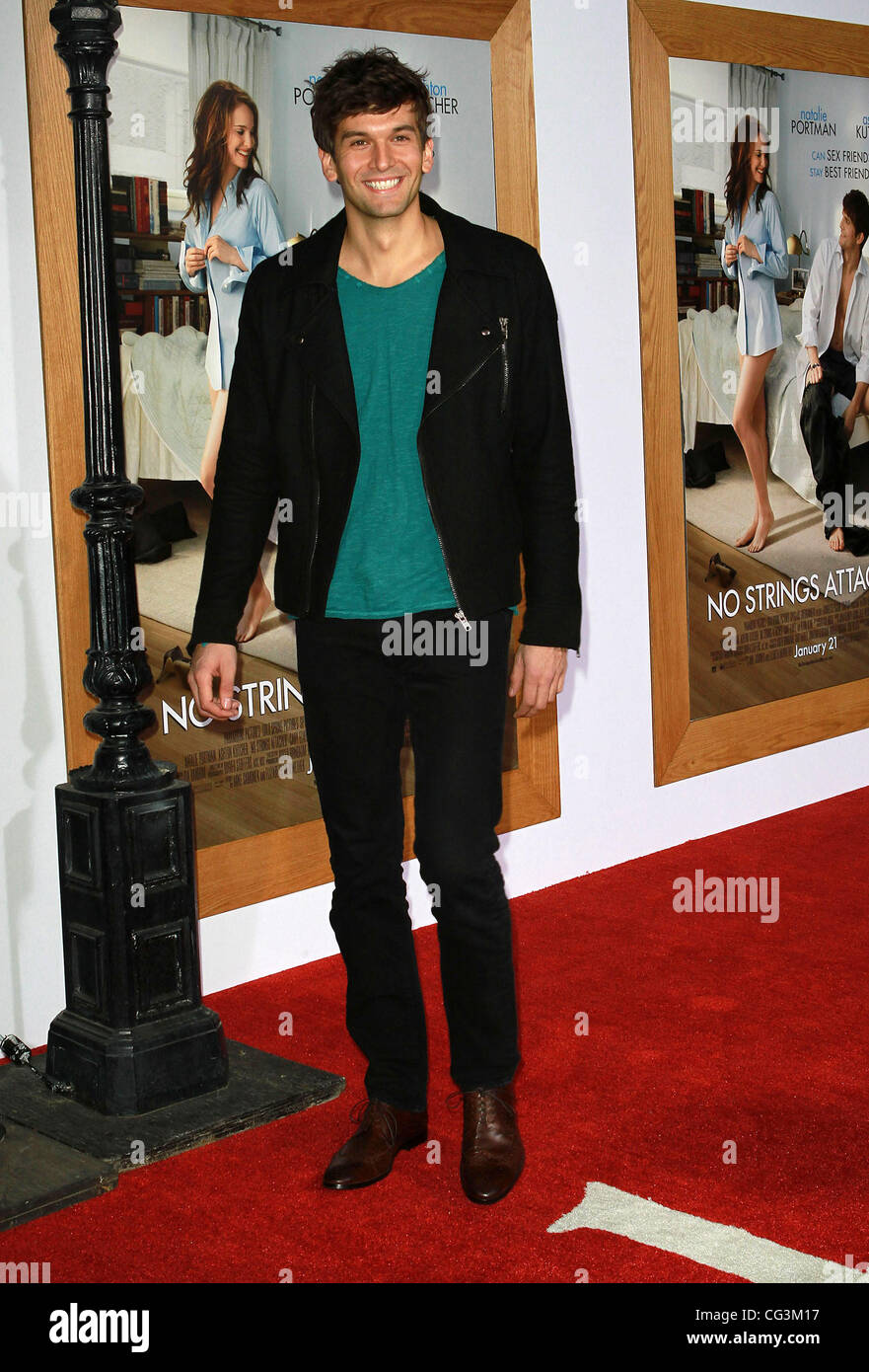 Colin Owen Los Angeles Premiere of "No Strings Attached" held at the ...