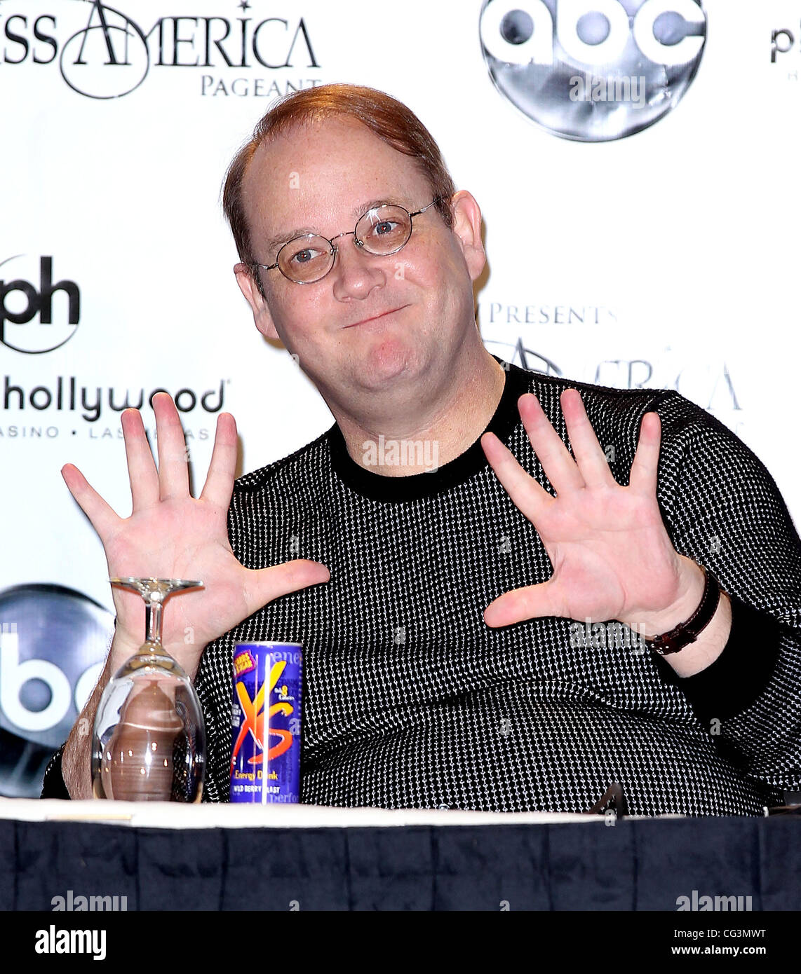 Marc Cherry 2011 Miss America judge's press conference at Planet ...