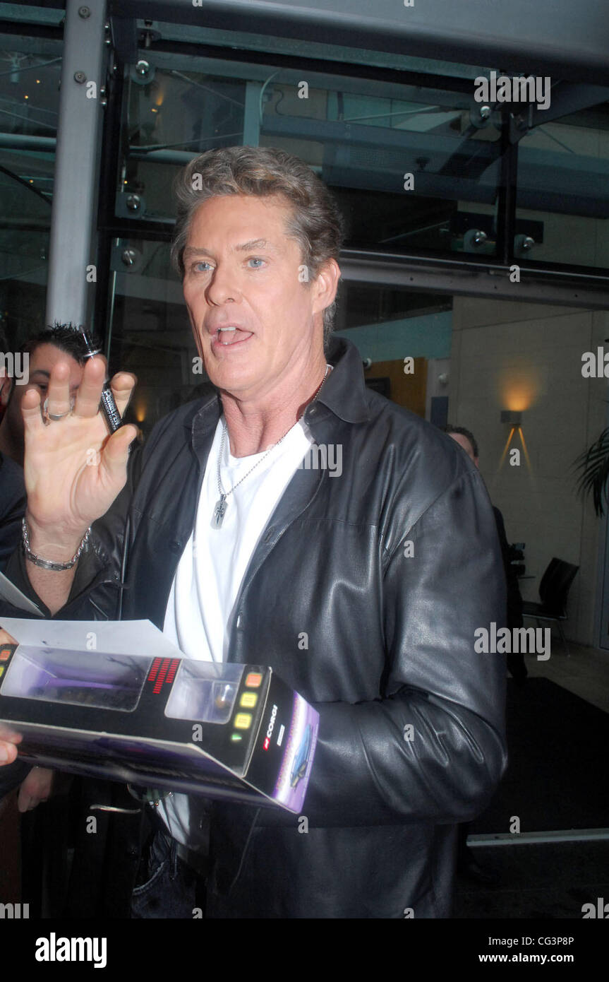 David Hasselhoff 'Britain's Got Talent' judges leaving their hotel and ...