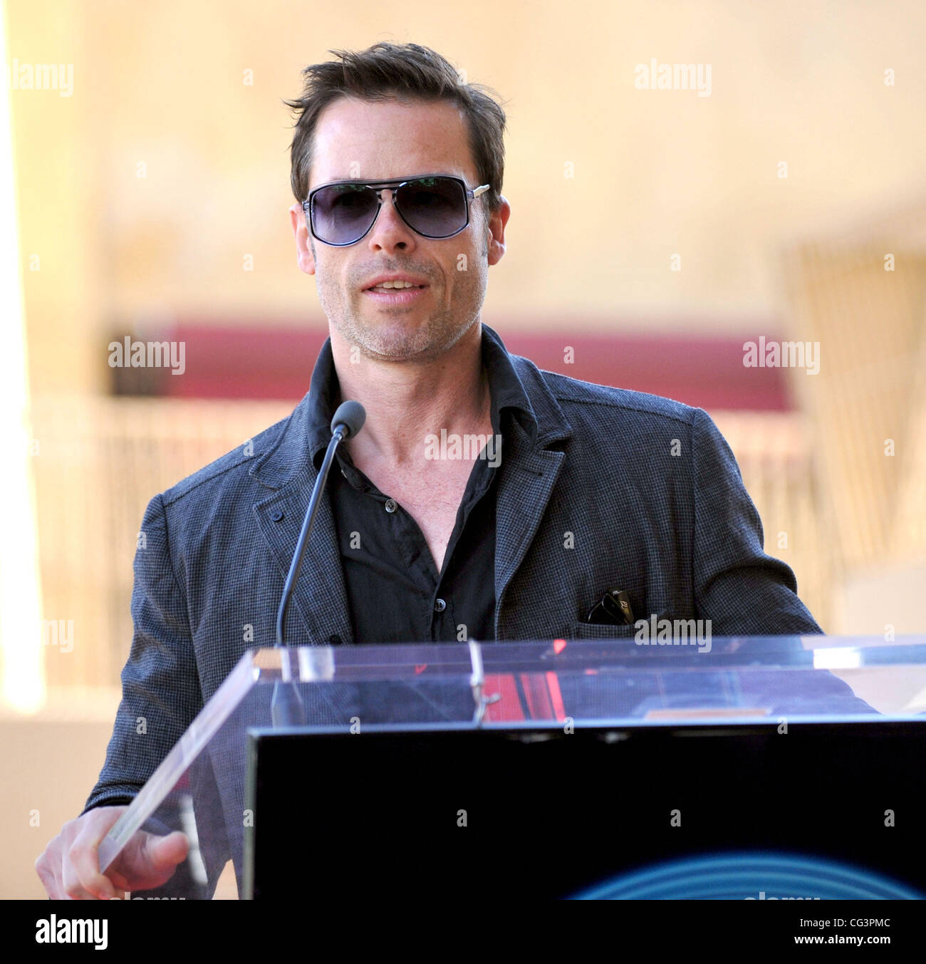 Guy Pearce Colin Firth is honored with the 2,429th star on the ...