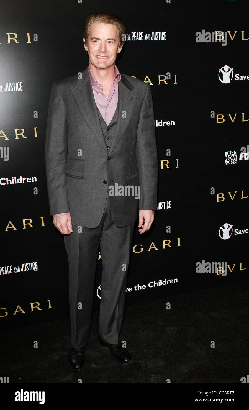 Kyle MacLachlan Bvlgari private event honoring Simon Fuller and Paul ...
