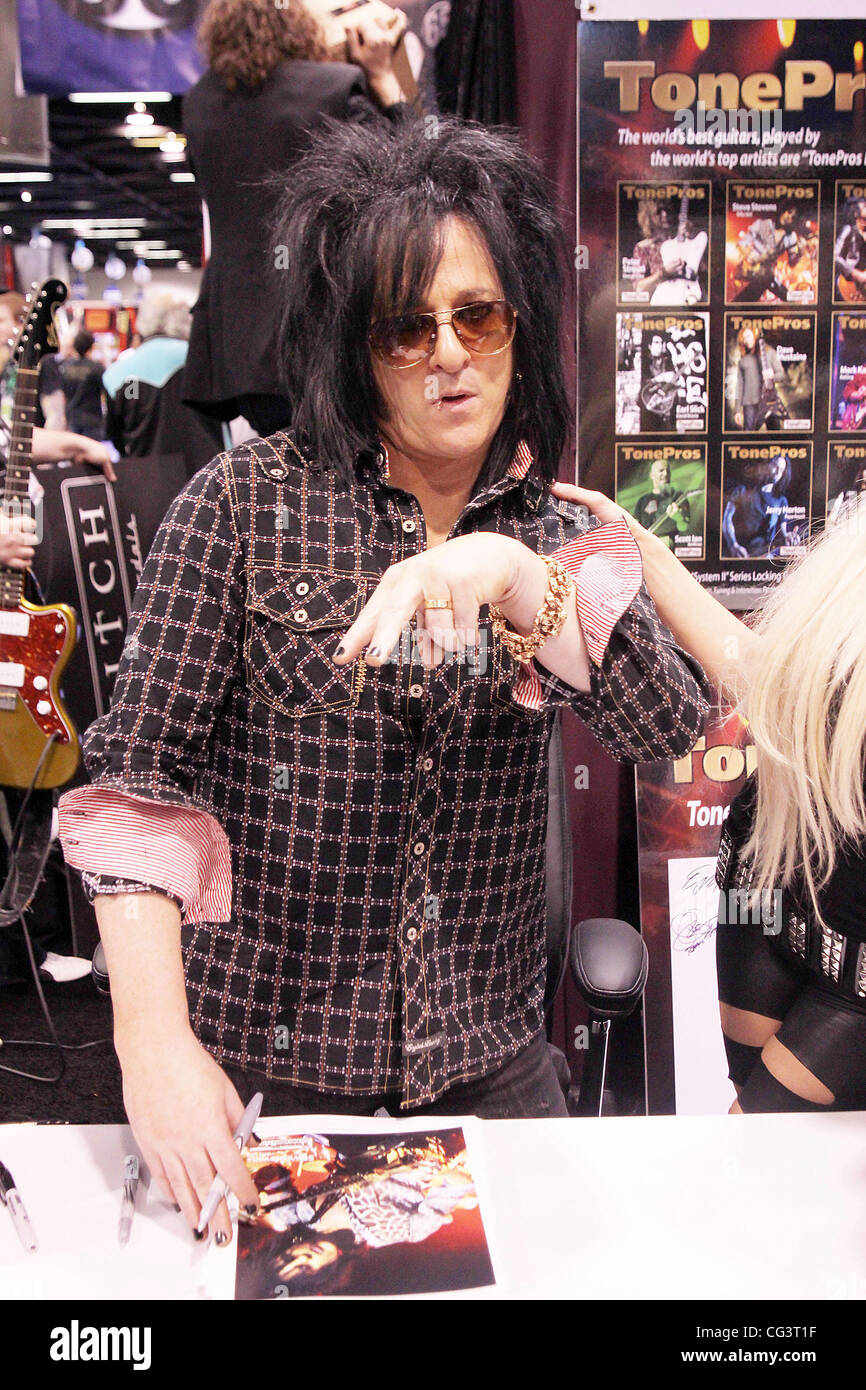 Steve Stevens NAMM 2011 'National Association of Music Merchants' Show ...
