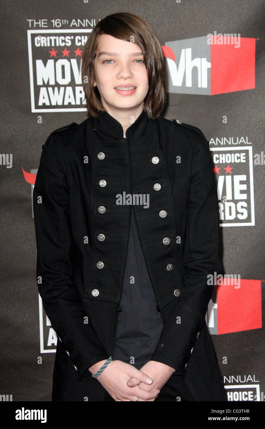 Kodi Smit McPhee 16th Annual Critics' Choice Awards held at the ...