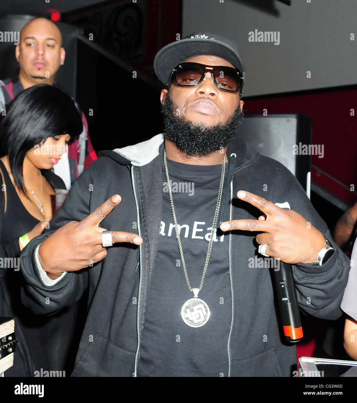 Freeway Rapper Bow Wow host's a party at Club Play Miami Beach - 14.01. ...