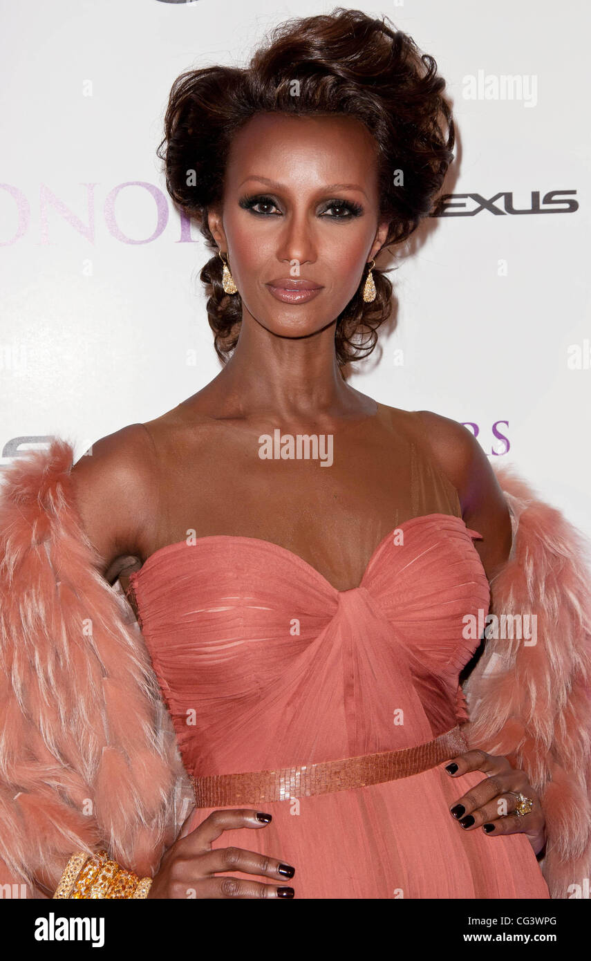 Iman 2011 bet arrivals washington hi-res stock photography and images ...