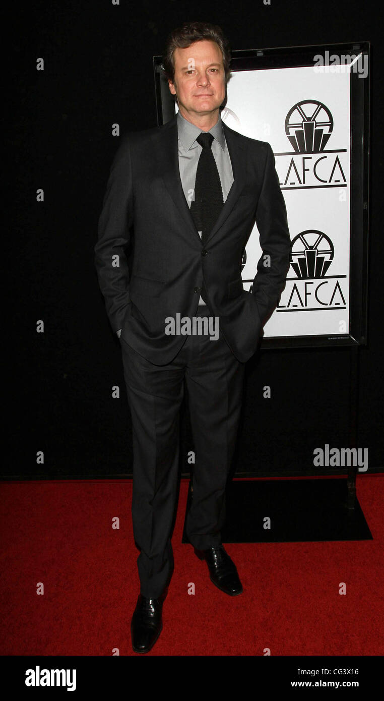 Colin Firth The 36th Annual Los Angeles Film Critics Association Awards ...