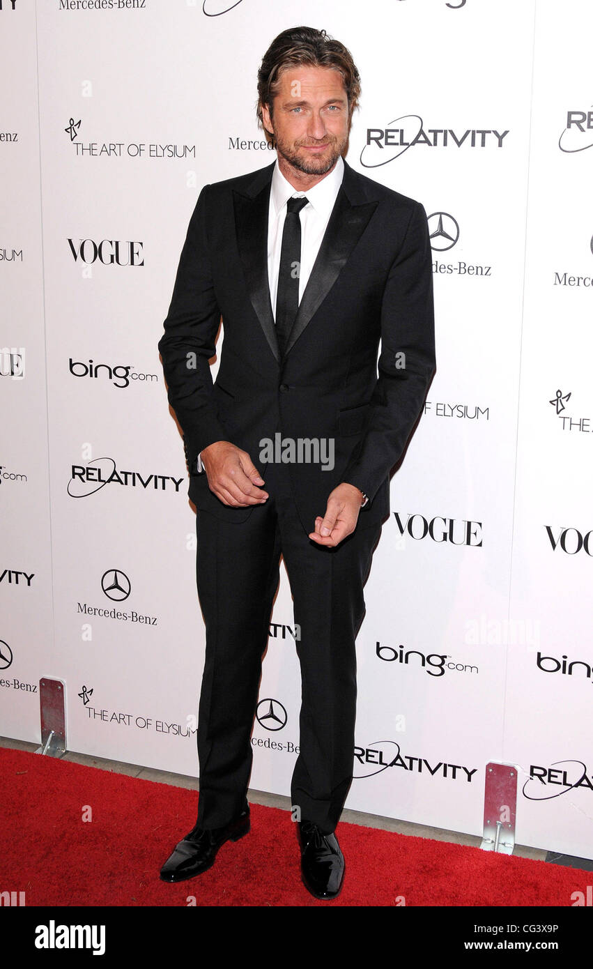 Gerard Butler Art Of Elysium's 4th Annual 'Heaven' Charity Gala at ...