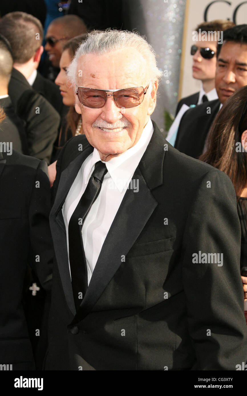 Stan Lee 68th Annual Golden Globe Awards held at The Beverly Hilton ...