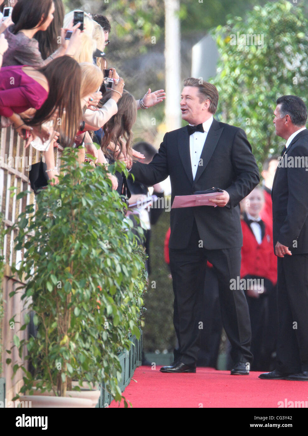 Alec Baldwin 68th Annual Golden Globe Awards held at The Beverly Hilton ...