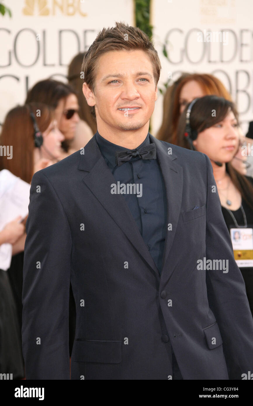 Jeremy Renner 68th Annual Golden Globe Awards held at The Beverly ...