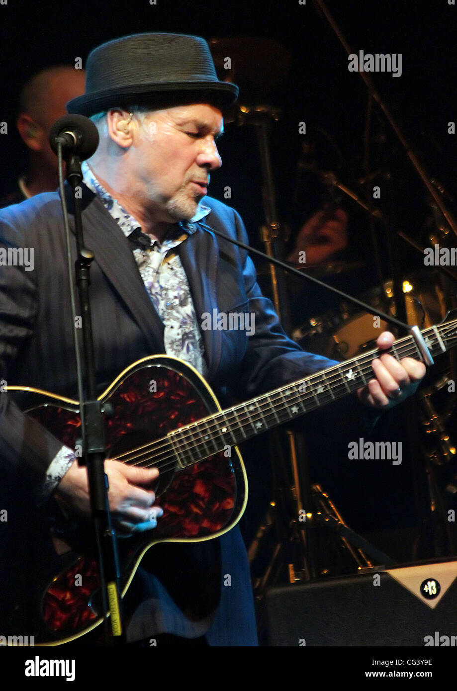 Paul Carrack performing at Liverpool Philharmonic Hall Liverpool ...