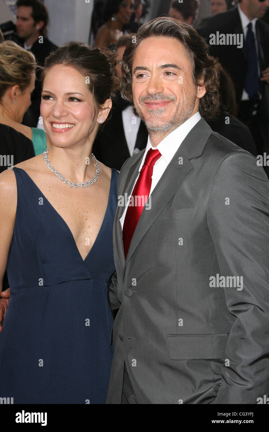Robert Downey Jr. and Susan Downey 68th Annual Golden Globe Awards held ...