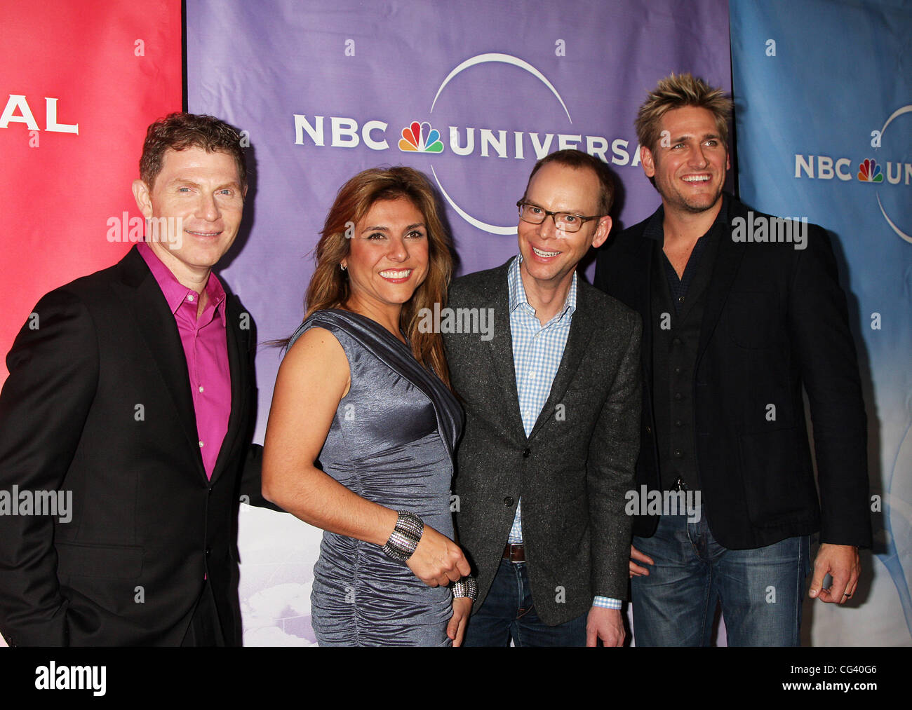Bobby Flay, Lorena Garcia, Steve Ellis, Curtis Stone NBC Universal 2011 ...