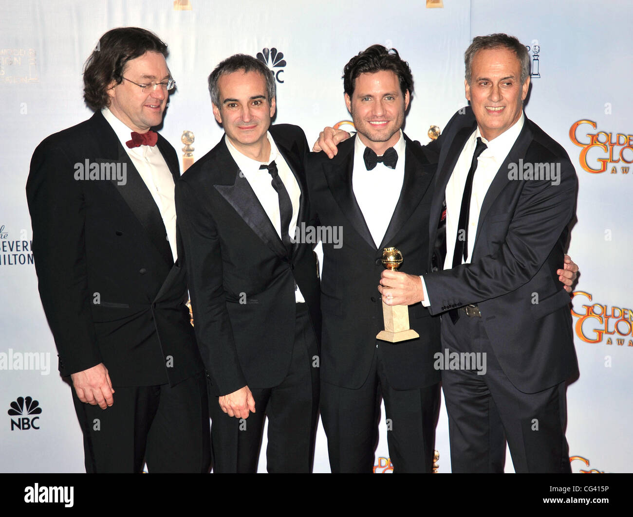 Cast of Carlos 68th Annual Golden Globe Awards held at The Beverly ...