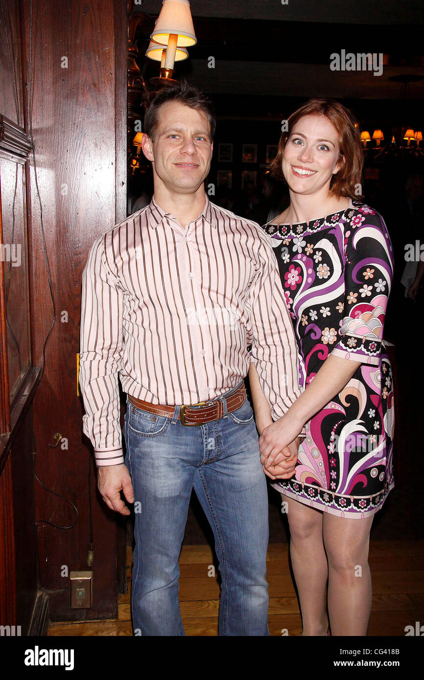 Noah Brody and Jessie Austrian The opening night after party at ...