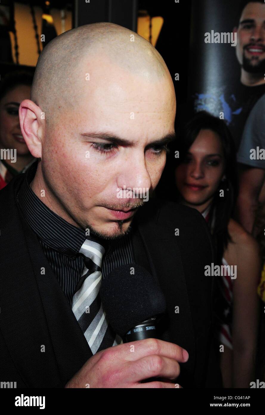 Rapper Pitbull US rapper Pitbull 30th birthday celebration at Club Play ...