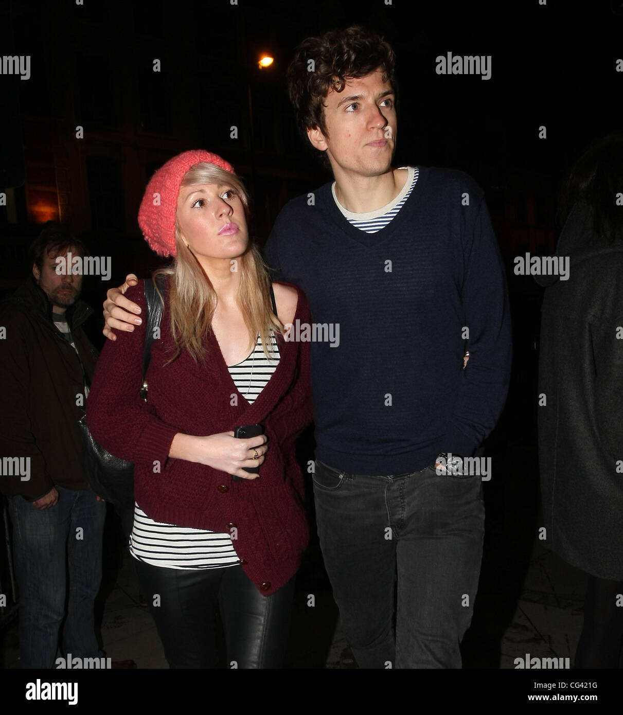 Ellie Goulding Greg James Greg James And Ellie Goulding Share A Kiss