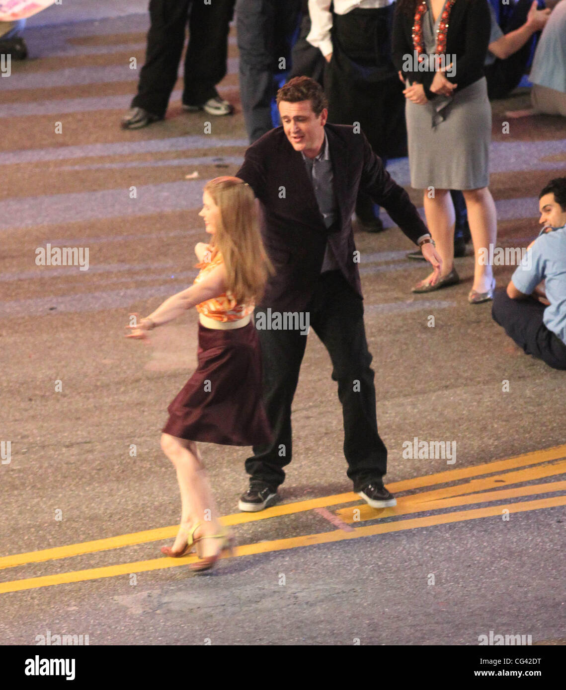 Jason segel amy adams hi-res stock photography and images - Alamy