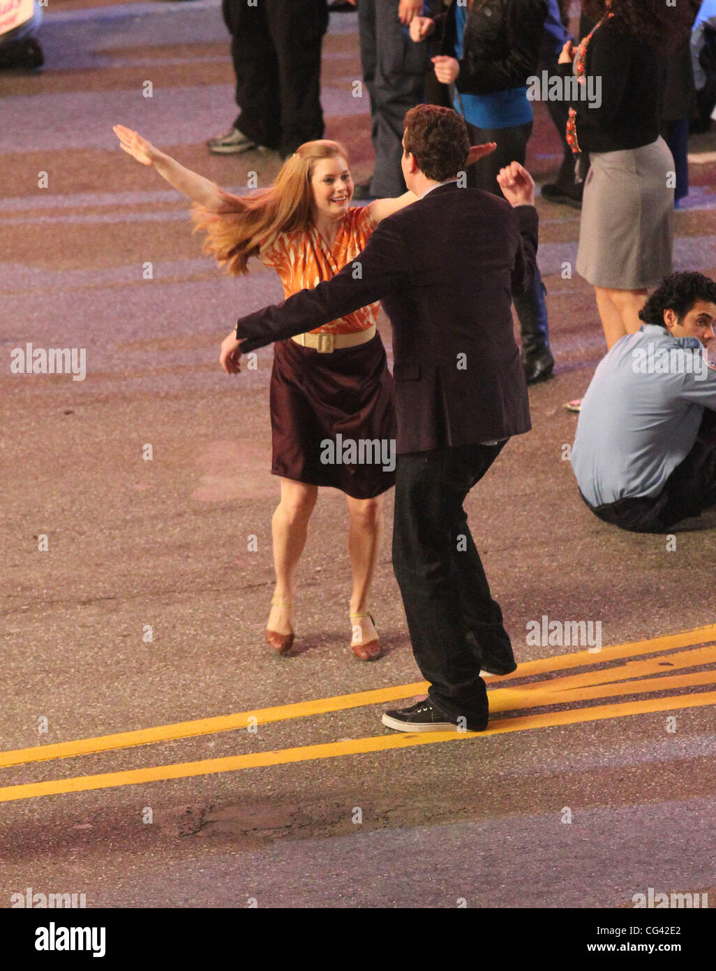 Jason segel amy adams hi-res stock photography and images - Alamy