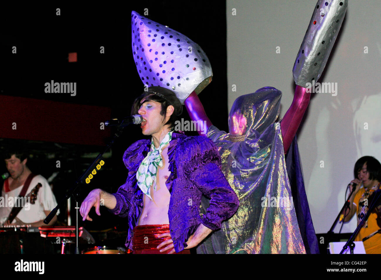 Kevin Barnes and Of Montreal perform live at Club Revolution Florida ...