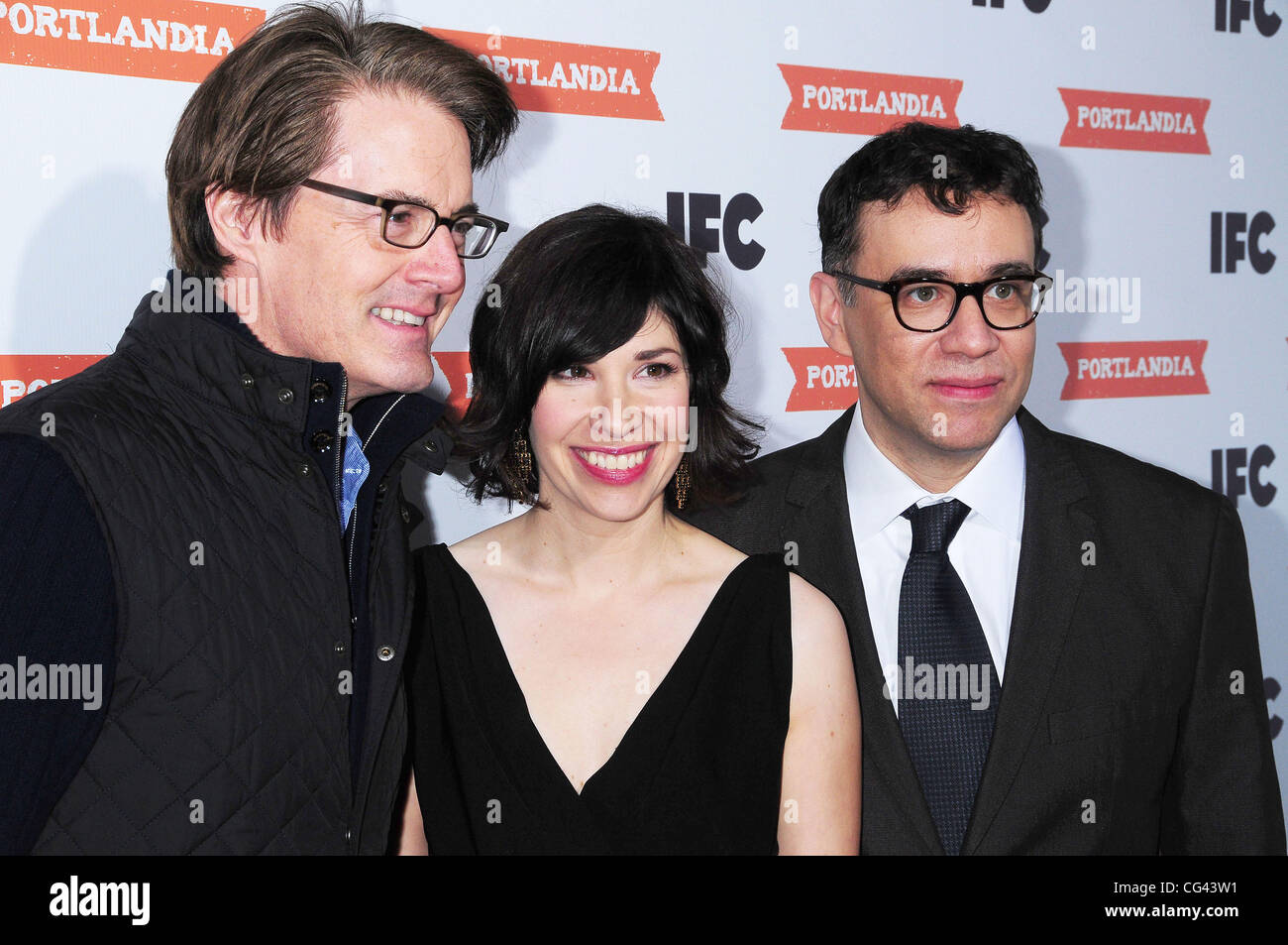 Fred Armisen, Carrie Brownstein, Kyle Maclachlan at the special ...