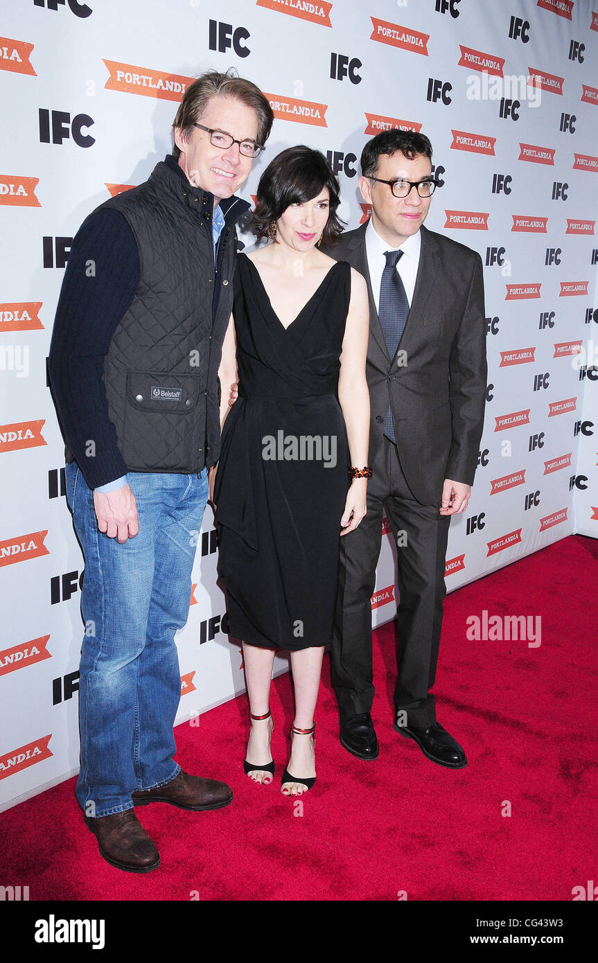 Fred Armisen, Carrie Brownstein, Kyle Maclachlan at the special ...