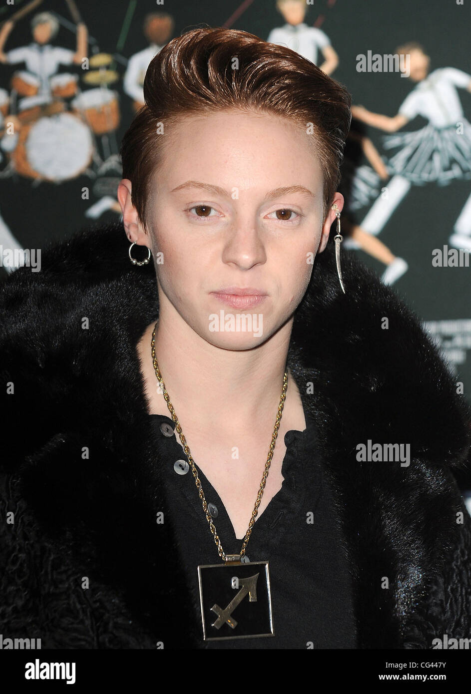 Elly Jackson of La Roux arriving at the launch of Ride, Rise, Roar - a ...