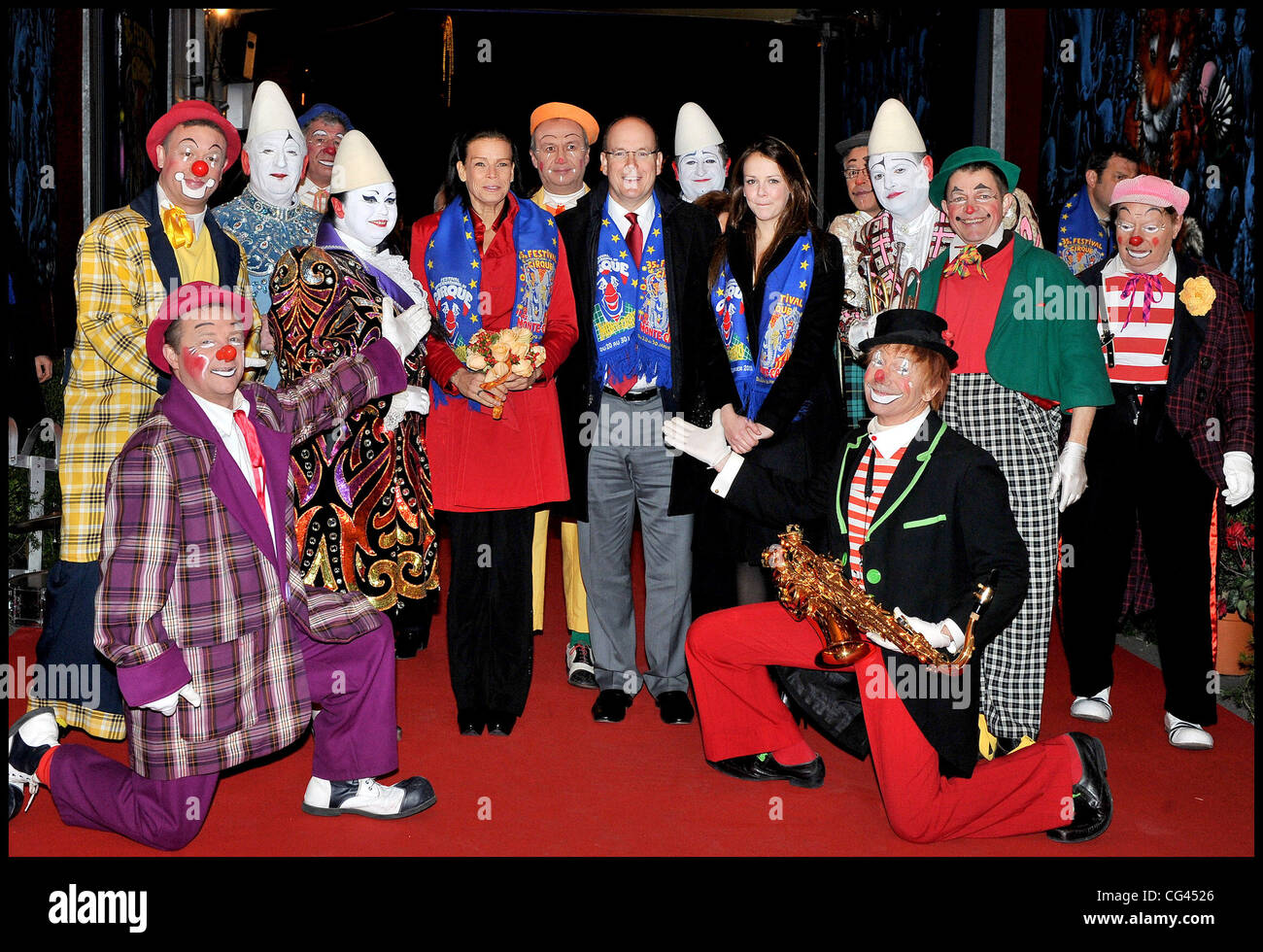 Princess Stephanie, Albert II, Prince of Monaco and Pauline Ducruet attend the 35th Monte-Carlo ...