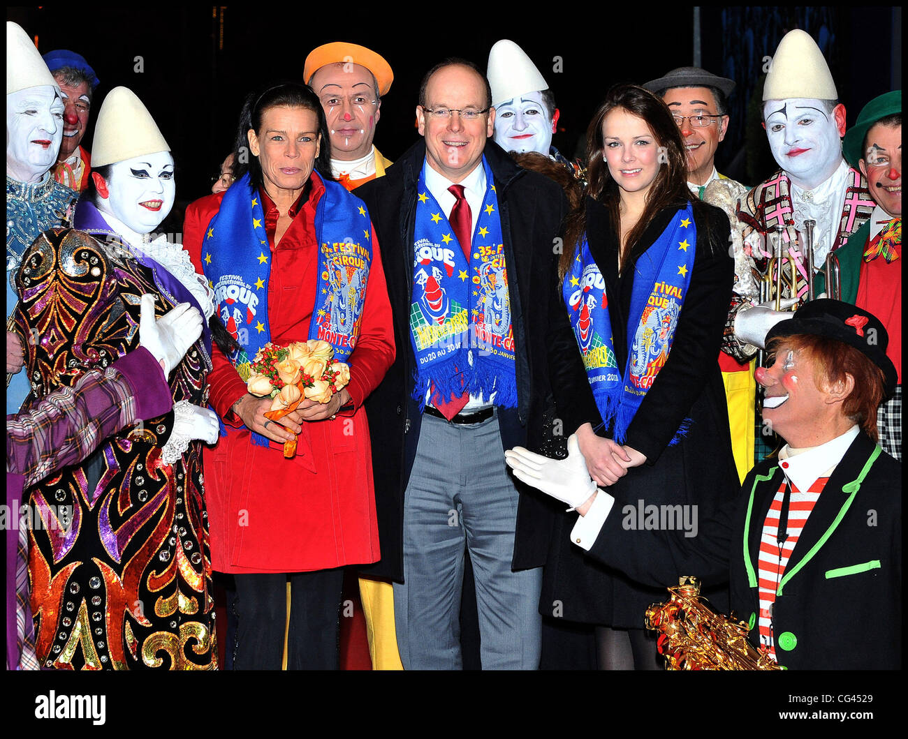 Princess Stephanie, Albert II, Prince of Monaco and Pauline Ducruet ...