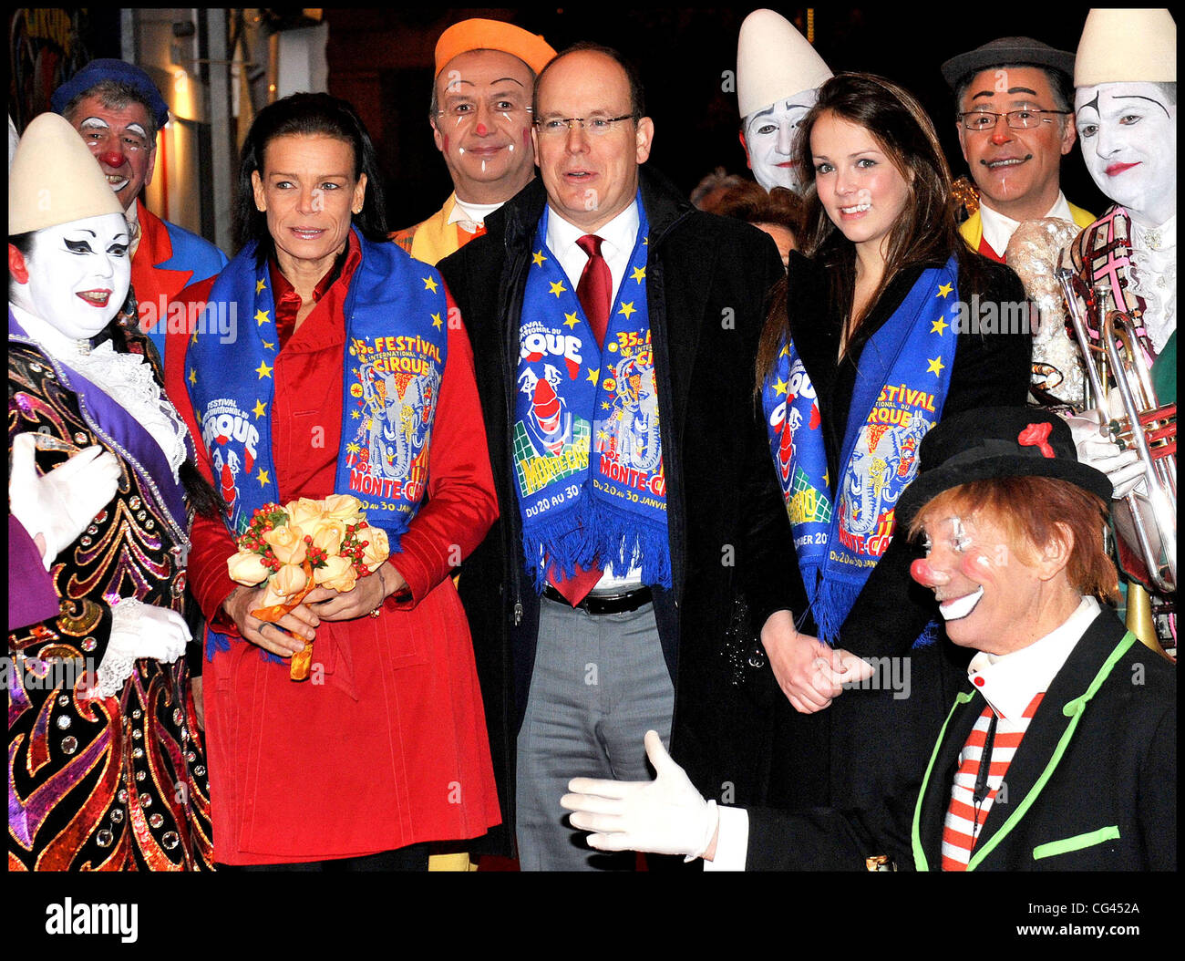 Princess Stephanie, Albert II, Prince of Monaco and Pauline Ducruet ...