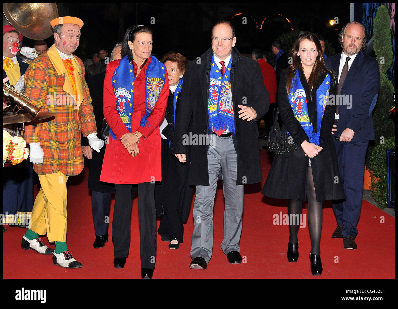 Princess Stephanie, Albert II, Prince of Monaco and Pauline Ducruet ...