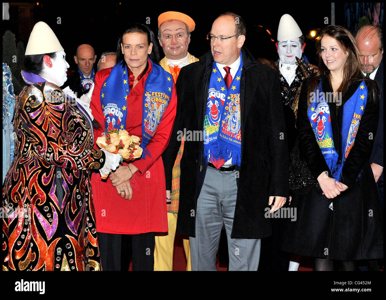 Princess Stephanie, Albert II, Prince of Monaco and Pauline Ducruet ...