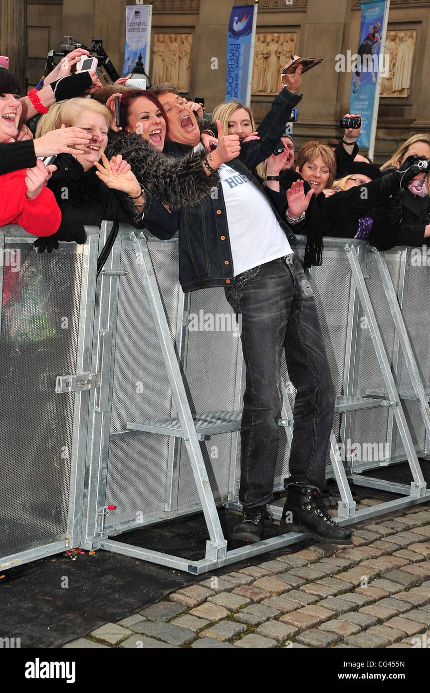 David Hasselhoff arrives for the 'Britain's Got Talent' auditions ...