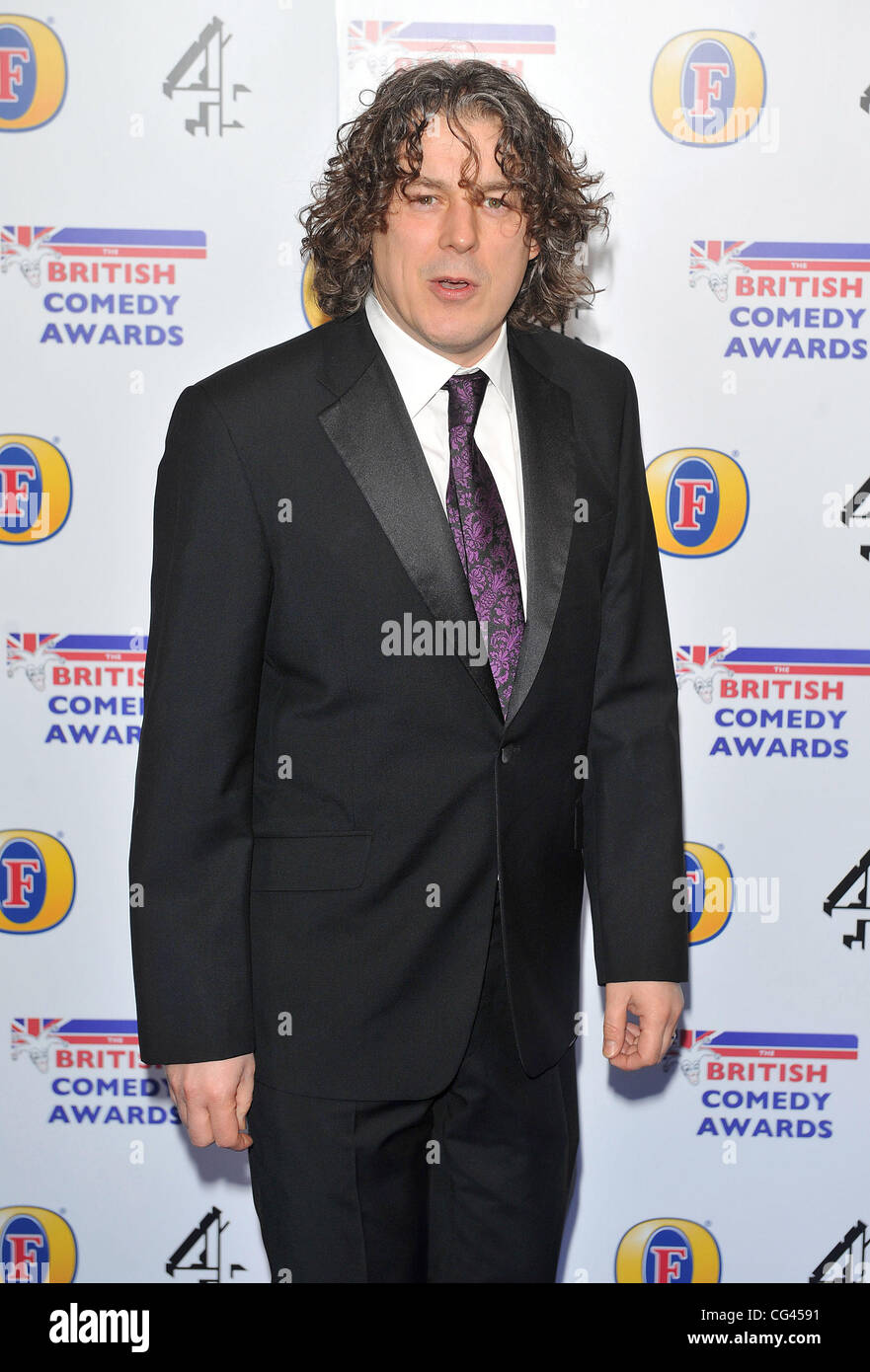 Alan Davies British Comedy Awards 2010 held at the Indigo2, The O2 ...