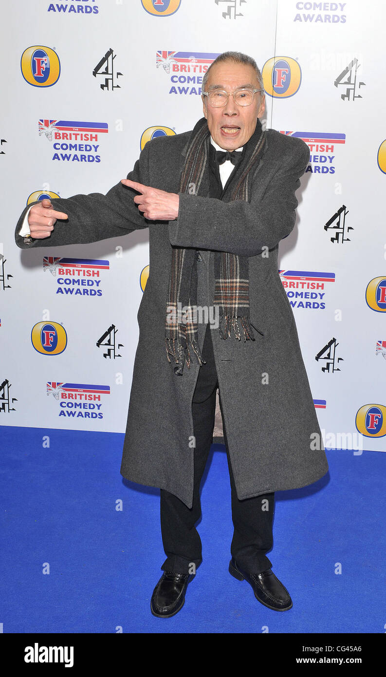 Burt Qwouk British Comedy Awards 2010 held at the Indigo2, The O2 Arena ...