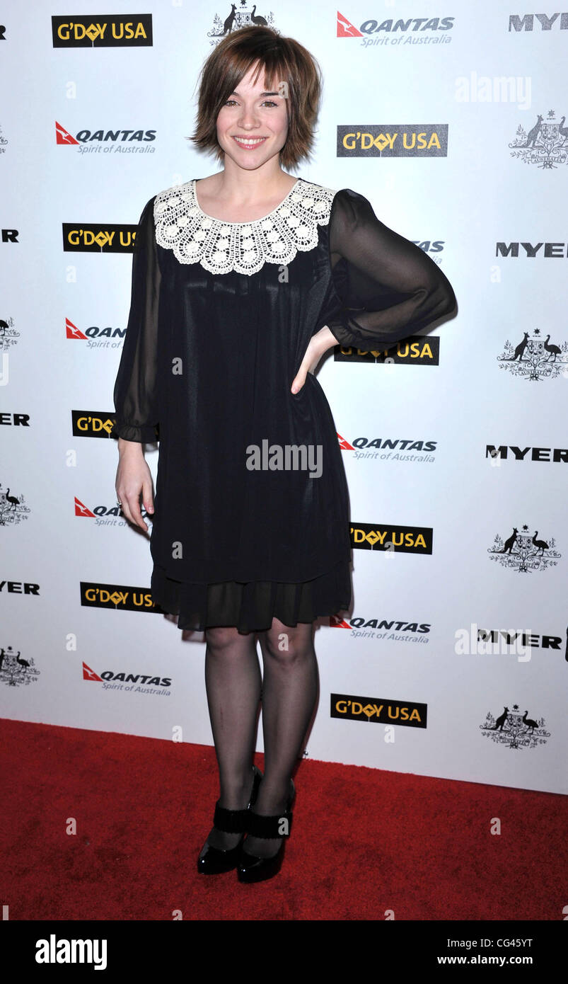 Renee Felice Smith 2011 G'Day USA Los Angeles Black Tie Gala to honor ...